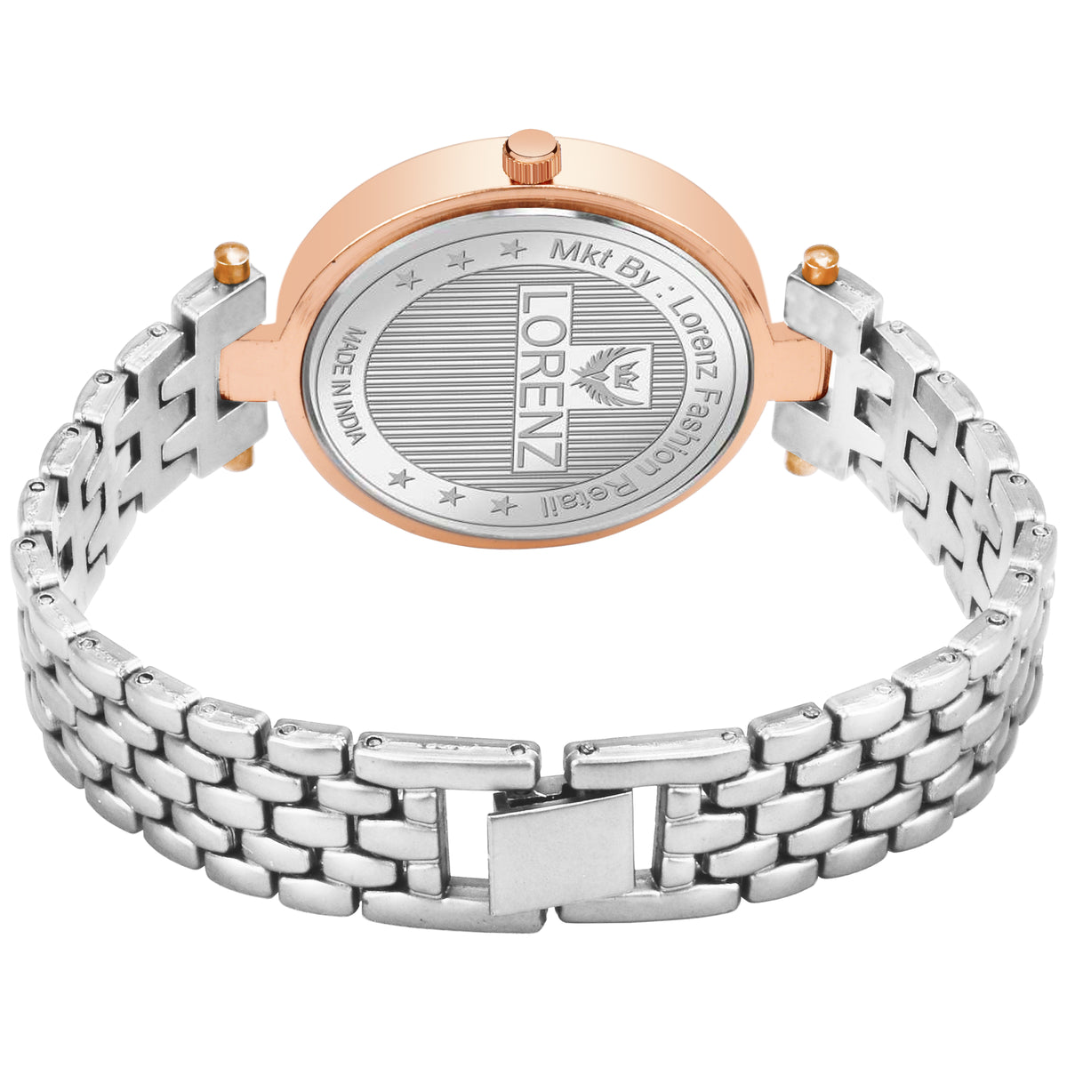 Lorenz Classic Silver Analog Watch for Women – Lorenz Fashion