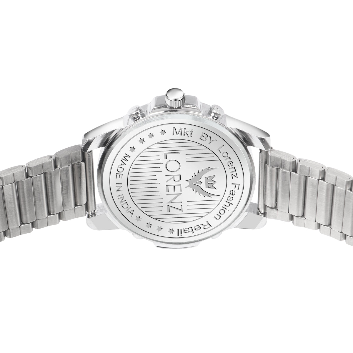 Lorenz Day Date Blue Dial Analog Watch Men S Unisex Lorenz Fashion