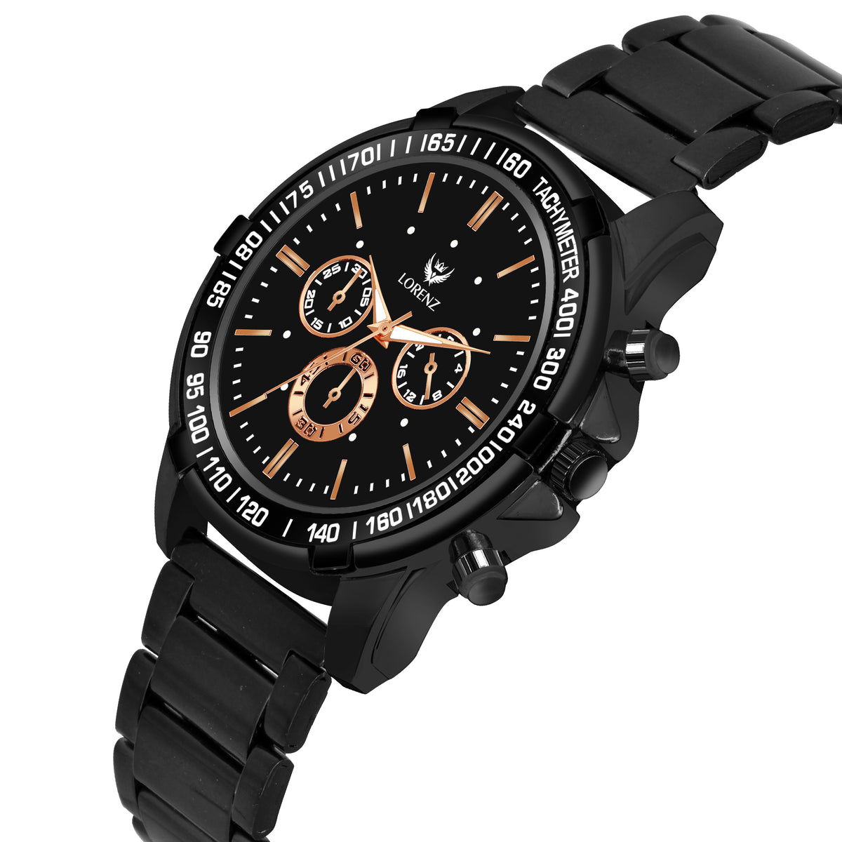 Lorenz Men's Stainless Steel Chain Watch – Lorenz Fashion